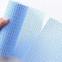 China 50gsm Non Woven Jumbo Roll Cleaning Wipes Washable For Kitchen for sale
