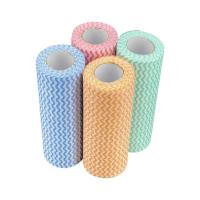 China Disposable Non Woven Jumbo Roll Non Flammable Tear Resistant for sale