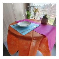 China Christmas Rolled Plastic Table Cover 70gsm Oilproof Multipurpose for sale