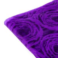 China Floral Embossed Nonwoven Table Cloth Width 10cm-320cm Multi Purpose for sale