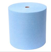 China Biodegradable Non Woven Jumbo Roll , 40GSM Disposable Dish Washing Cloths for sale