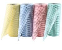 China Washable Disposable Dishwashing Cloths , Antibacterial Kitchen Cleaner Cloth for sale