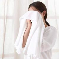 China Hotel Antibacterial Spunlace Towel , Bathroom Disposable Guest Hand Towels for sale