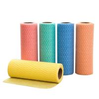 China Polyester Disposable Cleaning Wipes Roll Multipurpose Durable for sale