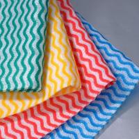 China Lightweight Disposable Cloth Rags , 38gsm Disposable Bathroom Cleaning Wipes for sale