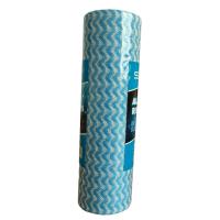 China ISO Multicolor Disposable Kitchen Towels , Practical Disposable Cloths On A Roll for sale