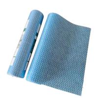 China Spunlace Disposable Cleaning Wipes Non Woven 35gsm Multi Purpose for sale