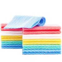 China Spunlace Disposable Cleaning Wipes Non Woven 35gsm Multi Purpose for sale