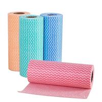 China 22x40cm Disposable Cleaning Cloths , Multipurpose Dish Wipes Disposable for sale