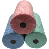 China Antibacterial Food Service Wipers Multicolor Viscose Polyester Material for sale