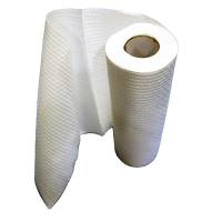 China BRC Lint Free Food Service Wipers , Embossed Wood Pulp Dishcloth for sale