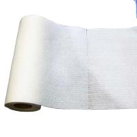 China BRC Lint Free Food Service Wipers , Embossed Wood Pulp Dishcloth for sale