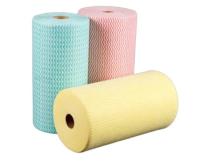 China 55gsm Fabric Disposable Kitchen Wipes Cleaning Tissue Washable for sale