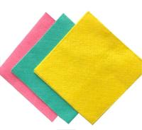 China 55gsm Fabric Disposable Kitchen Wipes Cleaning Tissue Washable for sale