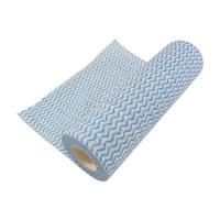 China Spunlace Kitchen Cleaning Towel Roll , Multicolor Disposable Washcloths For Dishes for sale