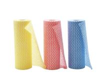 China Waveline Food Service Wipers Reusable Spunlace Non Woven For Kitchen for sale