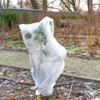 China Heavy Duty Frost Protection Fleece White Waterproof For Garden for sale