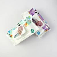 China Pure Natural No Fluorescer Wet Wipes Portable Baby Skin Care Moisturizing Wipe Tissue for sale
