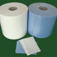 China Wood Pulp/Polypropylene Heavy-Duty Work Towels for Heavy-Duty Industrial and Construction for sale