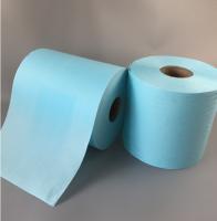 China Wood Pulp/Polypropylene Heavy-Duty Work Towels for Heavy-Duty Industrial and Construction for sale