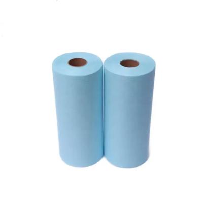 China Blue Industrial Cleaning Wipes Perfect for Heavy Duty Jobs Pattern Customized Item Weight 60-125gsm for sale