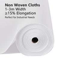 China Non Woven Cloths 1-3m Width ≥15% Elongation Perfect for Industrial Needs for sale