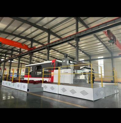 China 380V Power TONGBAO MY1500 Automatic Flat Bed Die Cutting Creasing Stripping Machine for sale