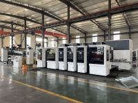China 15000 pcs/H Corrugated Carton Box Bundle Slotter Rotary Die Cutting Folding Gluer Machine for sale