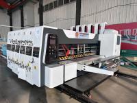 China Flexo Plate Printer Slotter Die Cutter Machine for Corrugated Box Pizza Box Making for sale