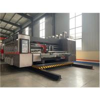 China Flexo Plate Printer Slotter Die Cutter Machine for Corrugated Box Pizza Box Making for sale
