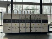 China 40000 KG Cutting Machine Slotting Die Printing Box Lead Packaging Feeder Automatic 3Colors Printer Machine for sale
