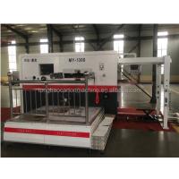 China Flatbed Die Press Cardboard Packaging Die Cutting Creasing Small Carton Box Making Machine for sale