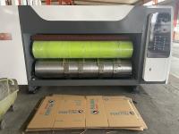 China Advanced Corrugated Carton Box Flexo Two Colors Printer Slotter Rotary Die Cutter Machine for sale