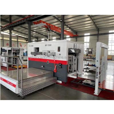 China Semi-Automatic Feeder Die Cutting And Creasing Machine For Thick Corrugated Carton Box for sale