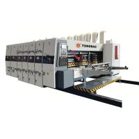 China 11000 PCS/H Carton Box Flexo Printing Slotting Rotary Die Cutting Vibration Stacker Machine for sale