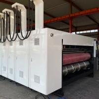 China 11000 PCS/H Carton Box Flexo Printing Slotting Rotary Die Cutting Vibration Stacker Machine for sale