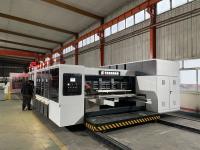 China 60mm Carton Auto Feeder Printer Rotary Die Cutting Slotter Folder Gluer for Corrugated Box for sale
