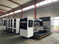 China 60mm Carton Auto Feeder Printer Rotary Die Cutting Slotter Folder Gluer for Corrugated Box for sale