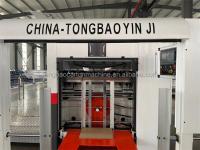 China Paper Board Cutting Machine for Semi Automatic Die Cutting of Corrugated Cartons for sale
