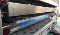 China 60000 KG Auto Printing Die Cutting Slotter Pizza Box Making Gluing Bundling Machine Production Line for sale