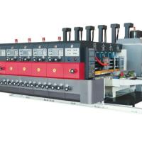 China Automatic Flexo Slotter Rotary Die Cutter with Water Ink Printer and Stripping Stacker for sale