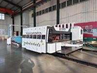 China Automatic Flexo Slotter Rotary Die Cutter with Water Ink Printer and Stripping Stacker for sale