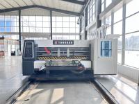 China Automatic Flexo Slotter Rotary Die Cutter with Water Ink Printer and Stripping Stacker for sale