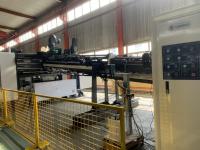 China FFG Automatic Vacuum Transfer Flexo Printing Slotting Die Cutting Folding Gluing Strapping Machine for sale