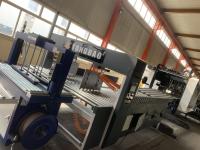 China FFG Automatic Vacuum Transfer Flexo Printing Slotting Die Cutting Folding Gluing Strapping Machine for sale