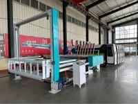 China 180000 KG Automic High Speed Corrugator Flexo Four Colour Printer Diecutter Shacker for sale