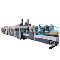 China 1200mm Leading Edge Feeder Flexo Print Slot Folder Die Cut Corrugated for sale