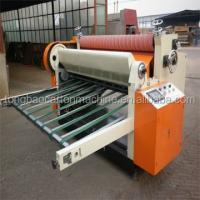 China Automatic Single Face E Flute Corrugated Cardboard Carton Paper Box Making Machine for sale
