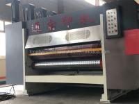 China Flexo Plate Carton Box Printing Slotting Machine with 2 Color Printing Die Cutting for sale