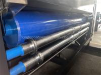 China Flexo Plate Carton Box Printing Slotting Machine with 2 Color Printing Die Cutting for sale